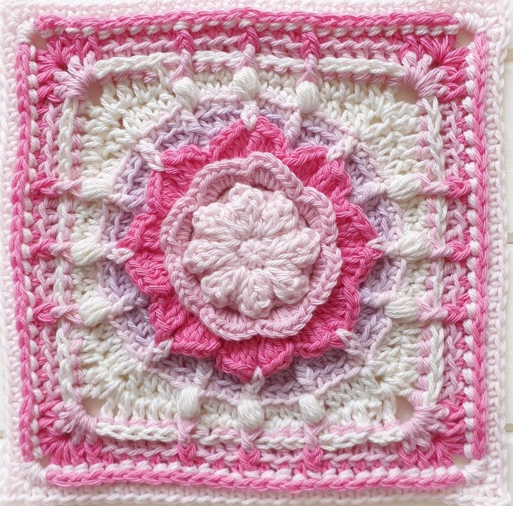 Granny Square Day 2020 – One Skein of Love